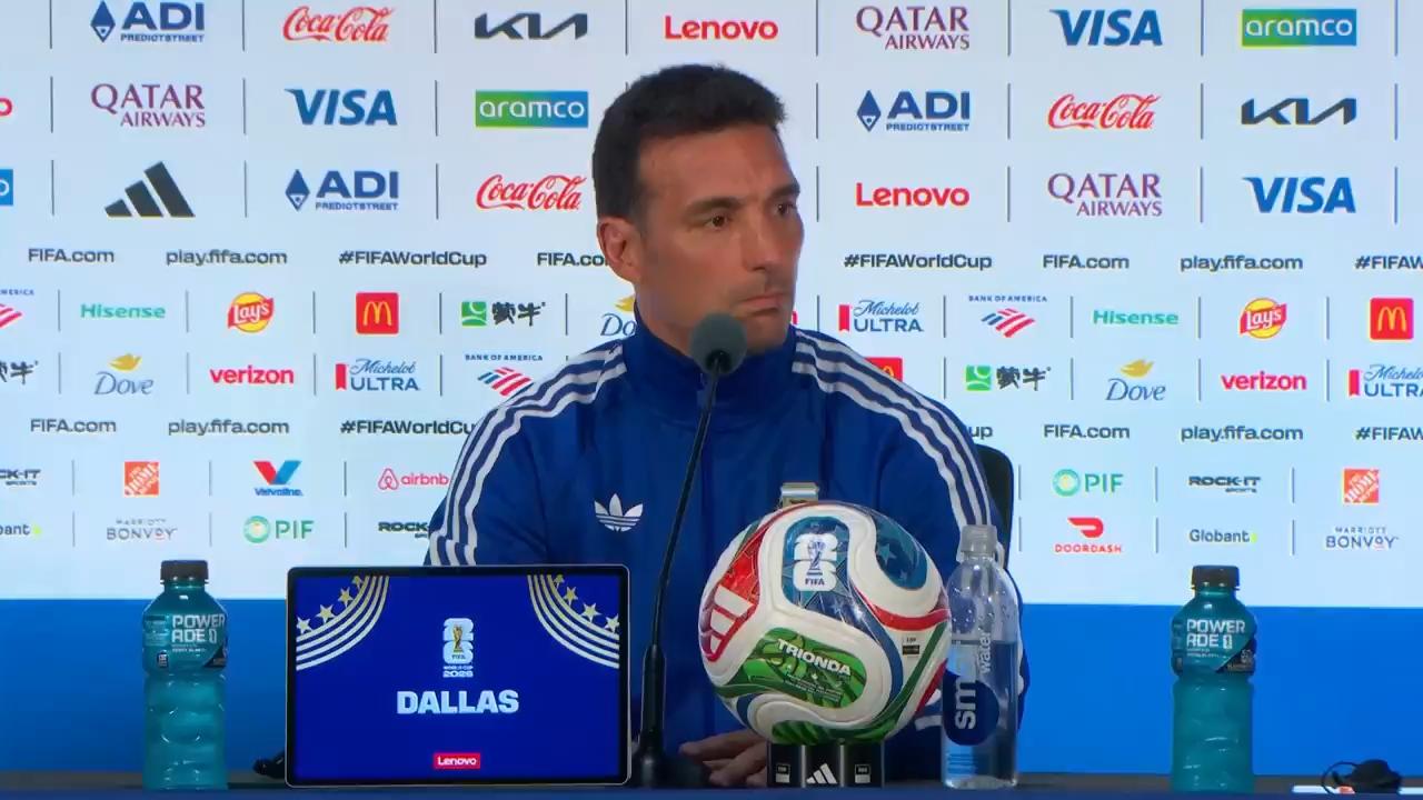Moment: 'Be happy' - Scaloni on what he wishes for Messi on his 39th ...