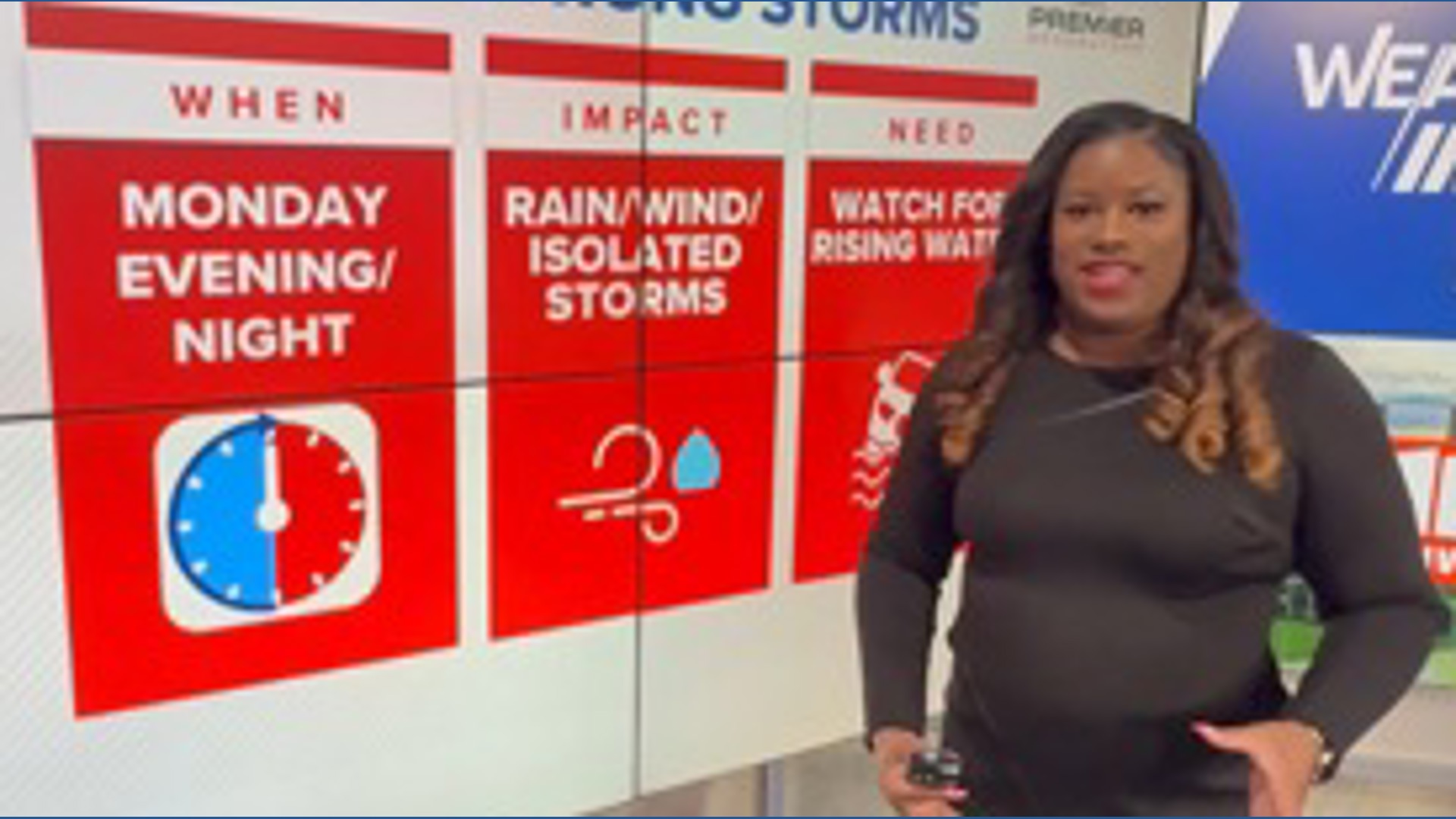 Weather impact alert for Monday in metro Atlanta, north Georgia