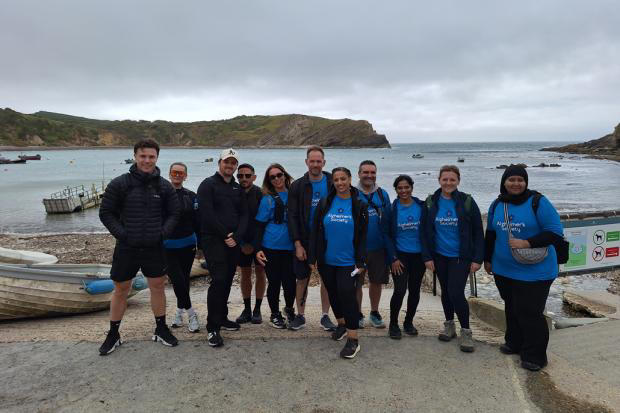 Bournemouth Water team raises £3,070 for Alzheimer’s Society after ...