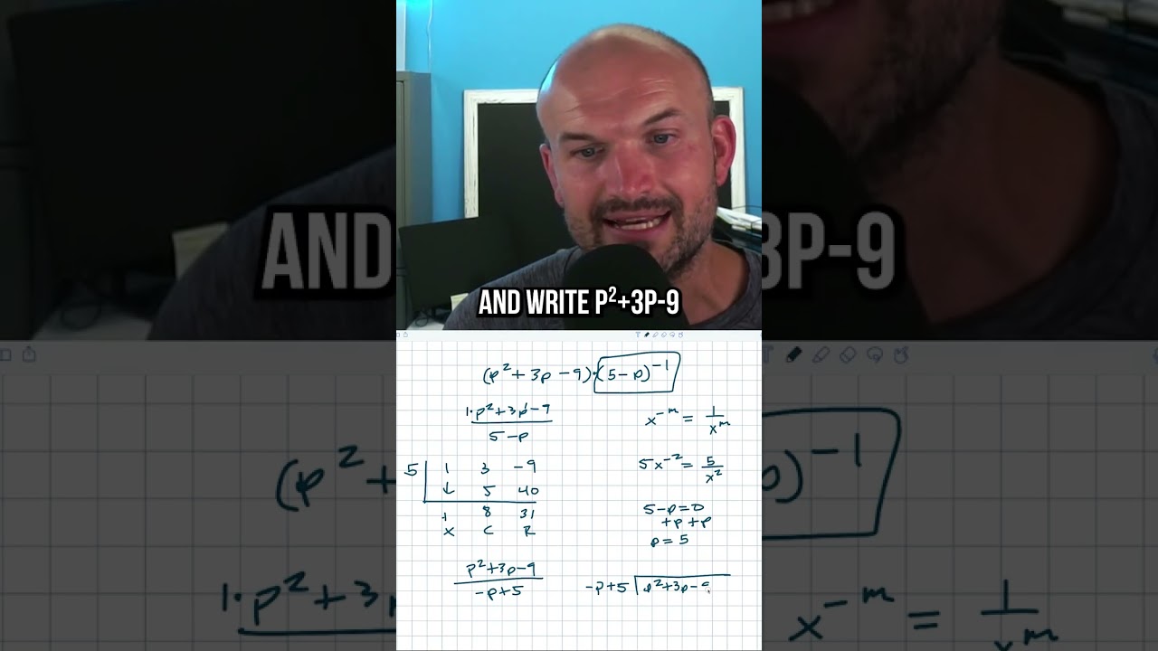 Confused Students Get This Synthentic Division Problem Wrong | Algebra 2