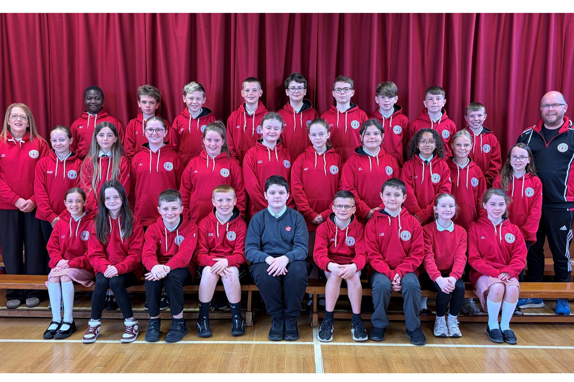 In pictures: Larne, Carrick and Newtownabbey P7 pupils pose for these ...