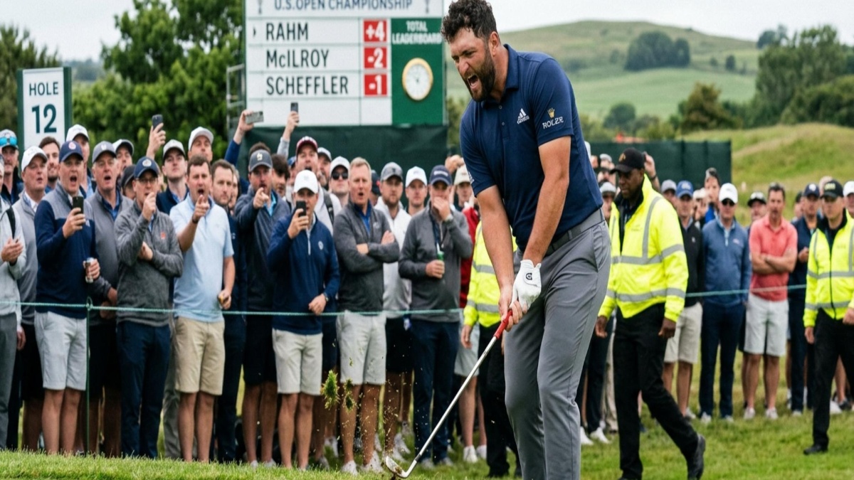 Jon Rahm sparks US Open controversy as fans demand punishment after ...