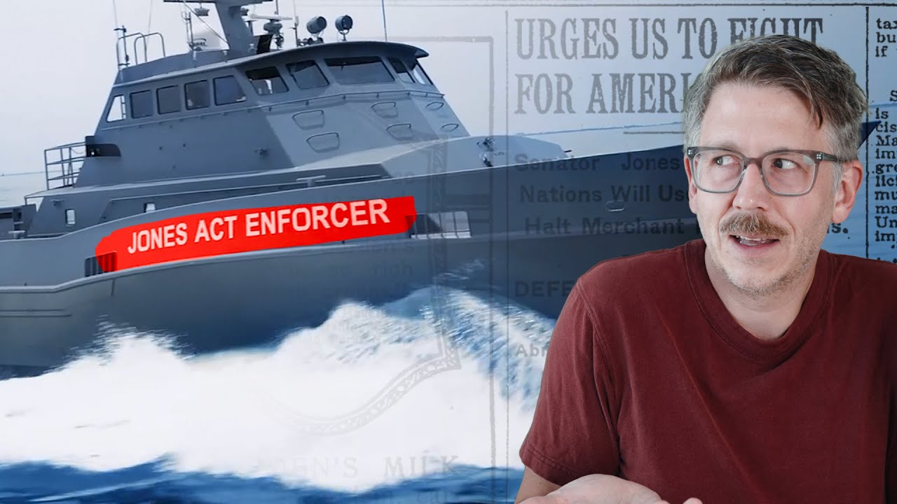 This boring gray boat is actually super weird ⛴️