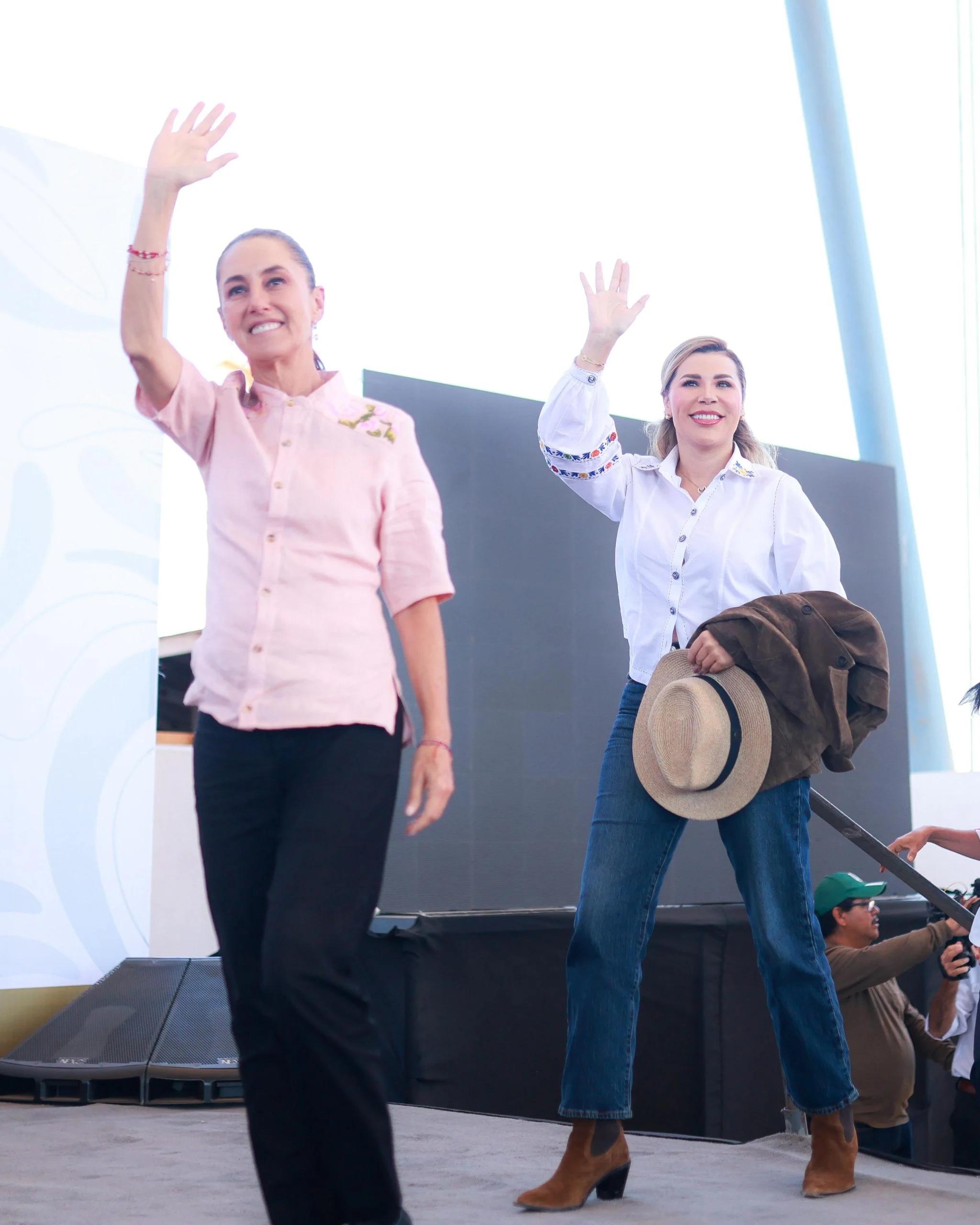 President Sheinbaum and Governor Marina del Pilar review progress of ...