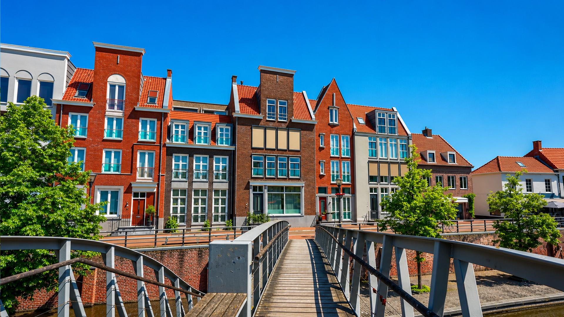 Hulst, Belanda, terasa abadi dan penuh pesona abad pertengahan (4K)