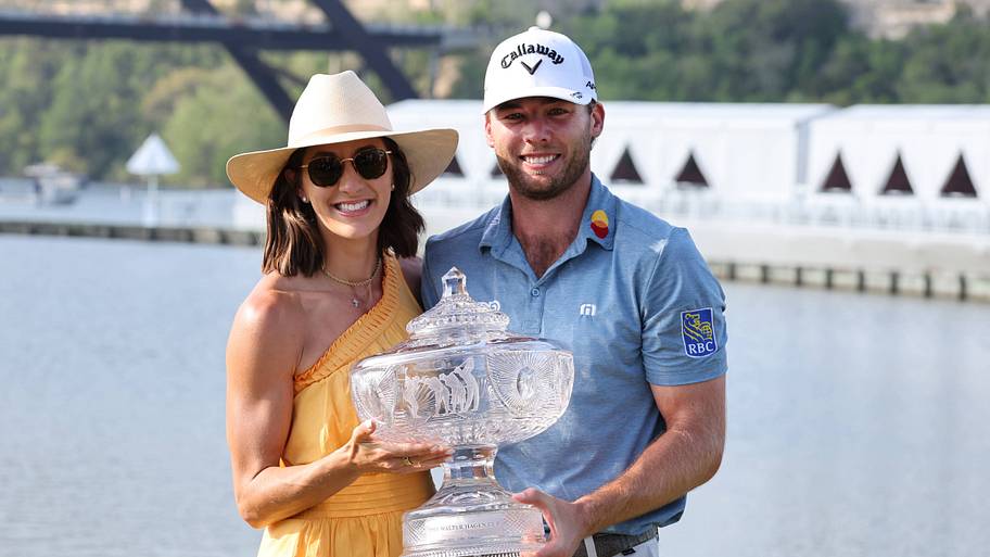 Who is Sam Burns' wife? Fast facts about Caroline Campbell