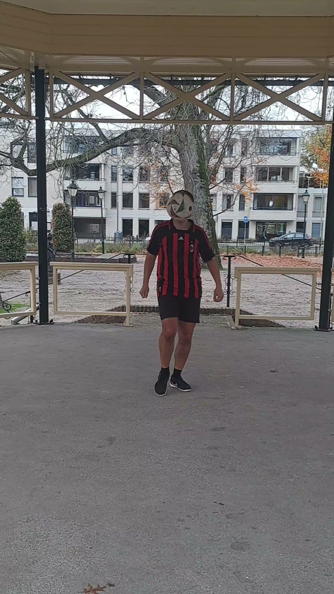 Mastering the knee stall and around the world football freestyle