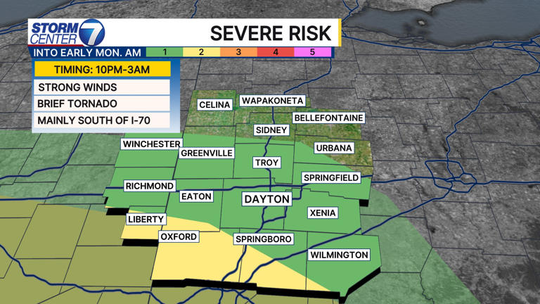 Showers and storms tonight, some may be strong