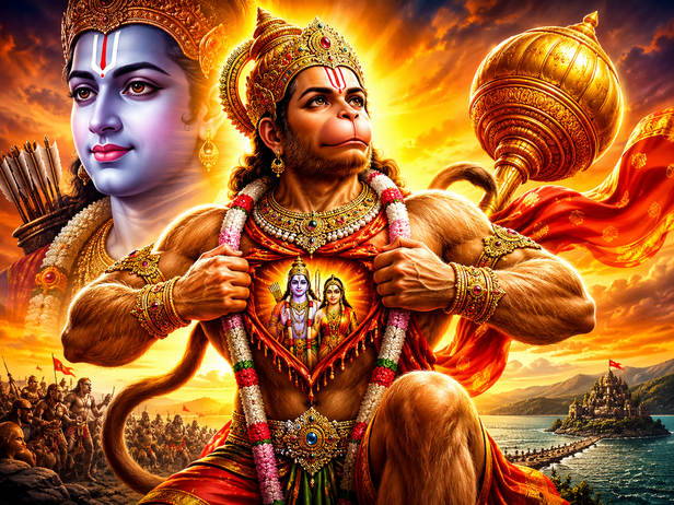 Why Hanuman Ji never considered himself a hero?