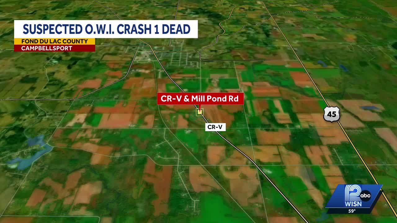 One person killed, three injured in Fond du Lac County car crash