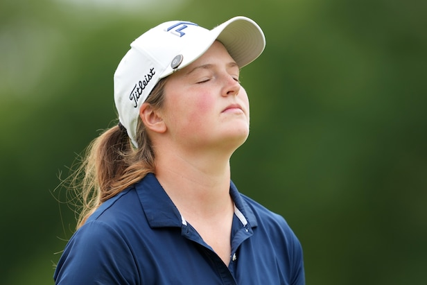 You have to see how short the putt was that Lottie Woad missed on the ...