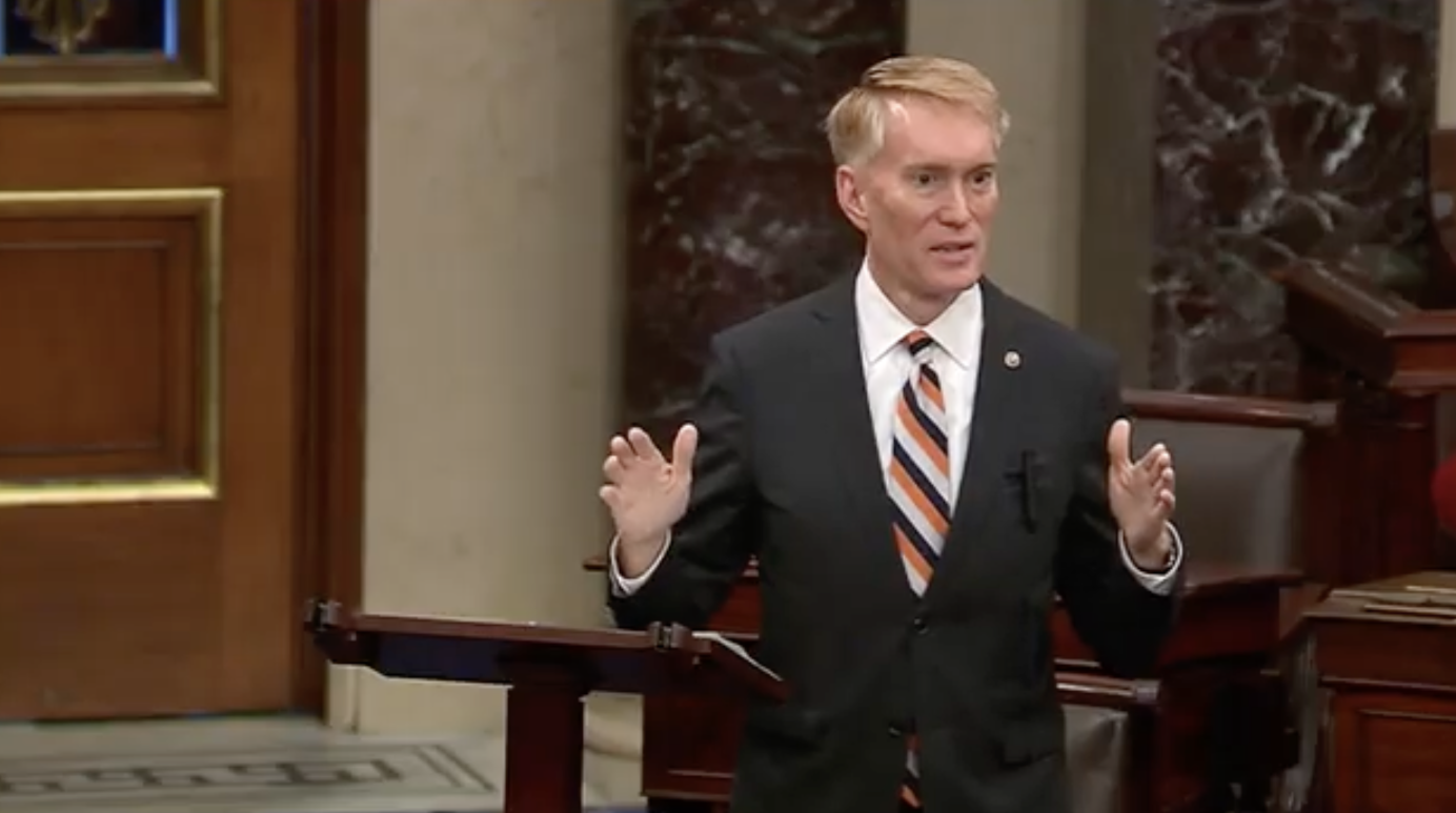 'Every child needs a role model': Senator James Lankford speaks from ...