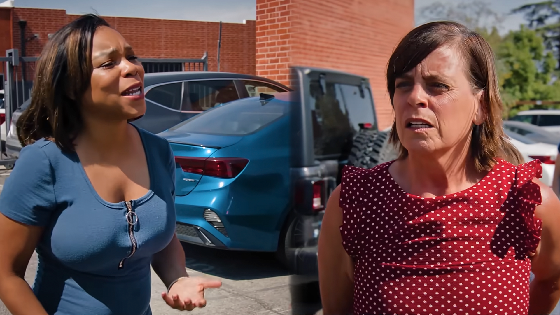 Karen assumes woman stole child?