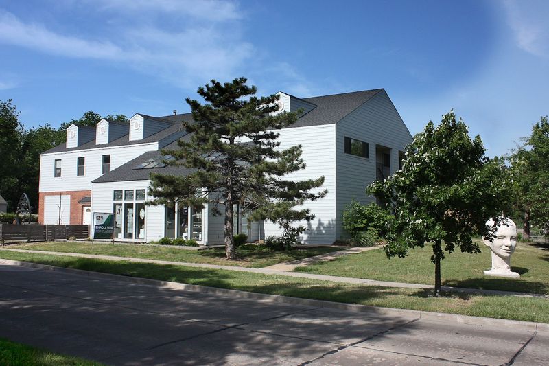 This Oklahoma art center doubles as a working pottery studio filled ...