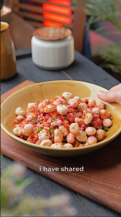 Super tasty makhana quick healthy snack