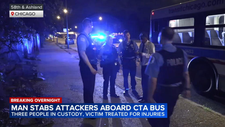 3 in custody after brazen robbery on CTA bus on South Side, Chicago ...