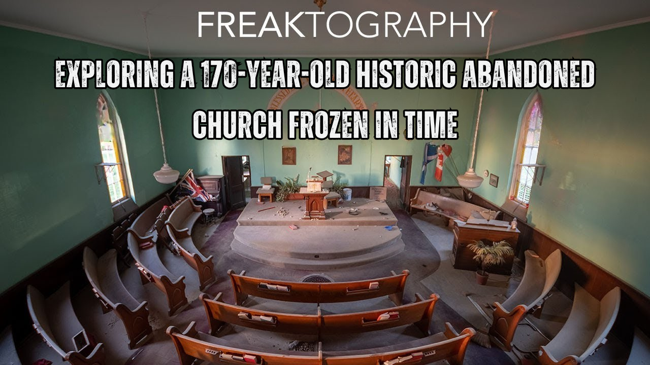 Inside a 170-year-old abandoned church frozen in time