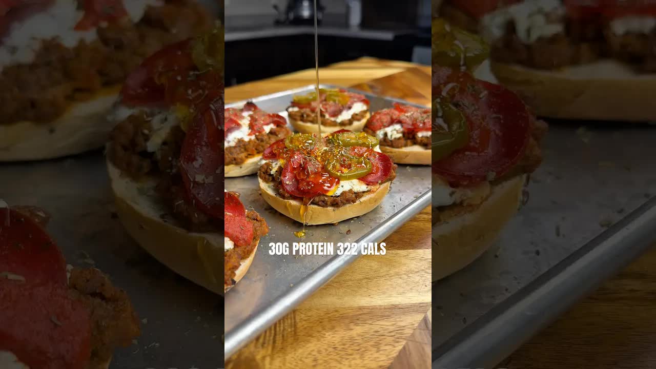 Pizza bagels for weightloss!