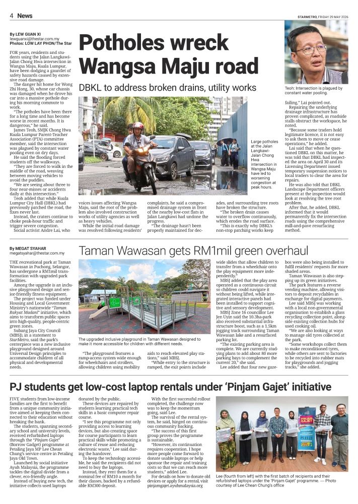 DBKL urged to clear unlicensed Wangsa Maju food stalls