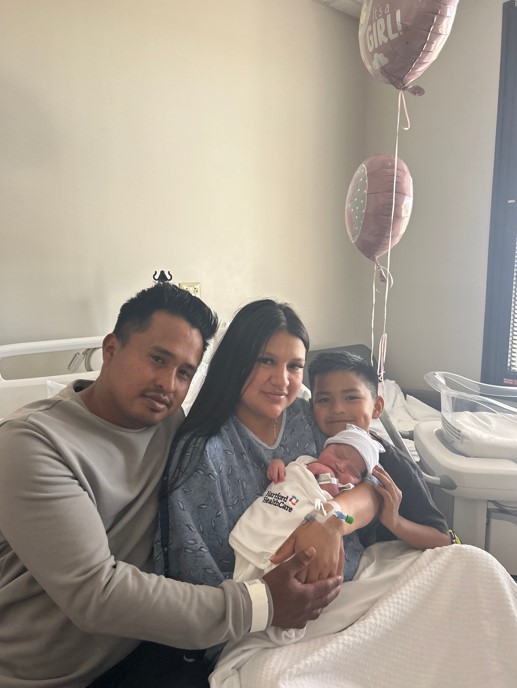 Baby born at St Vincent’s on Father’s Day