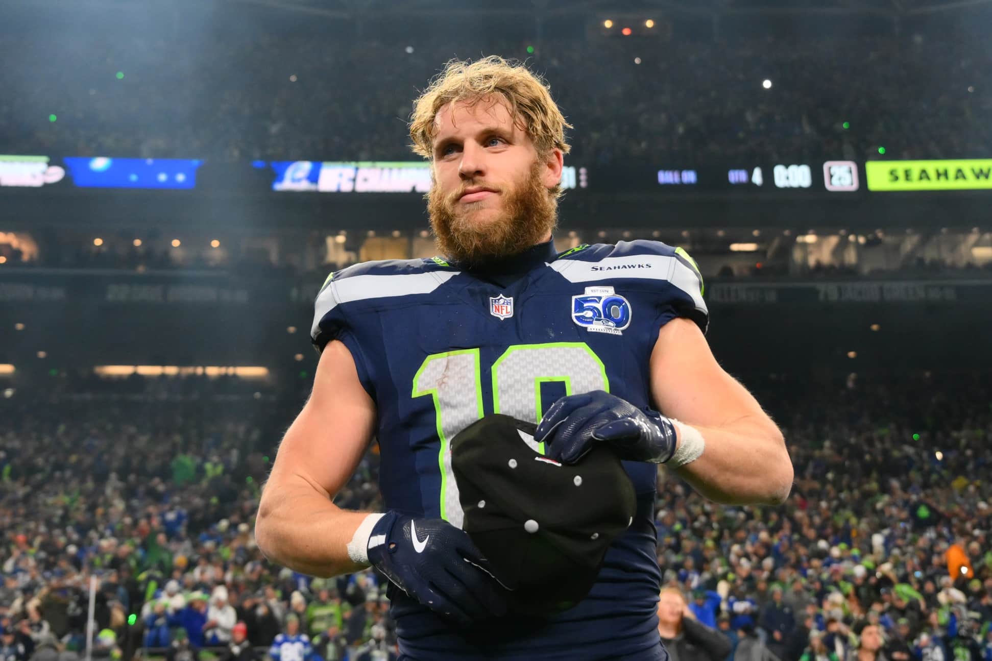 Seahawks WR Cooper Kupp sends heartfelt message to his wife Anna Marie Kupp