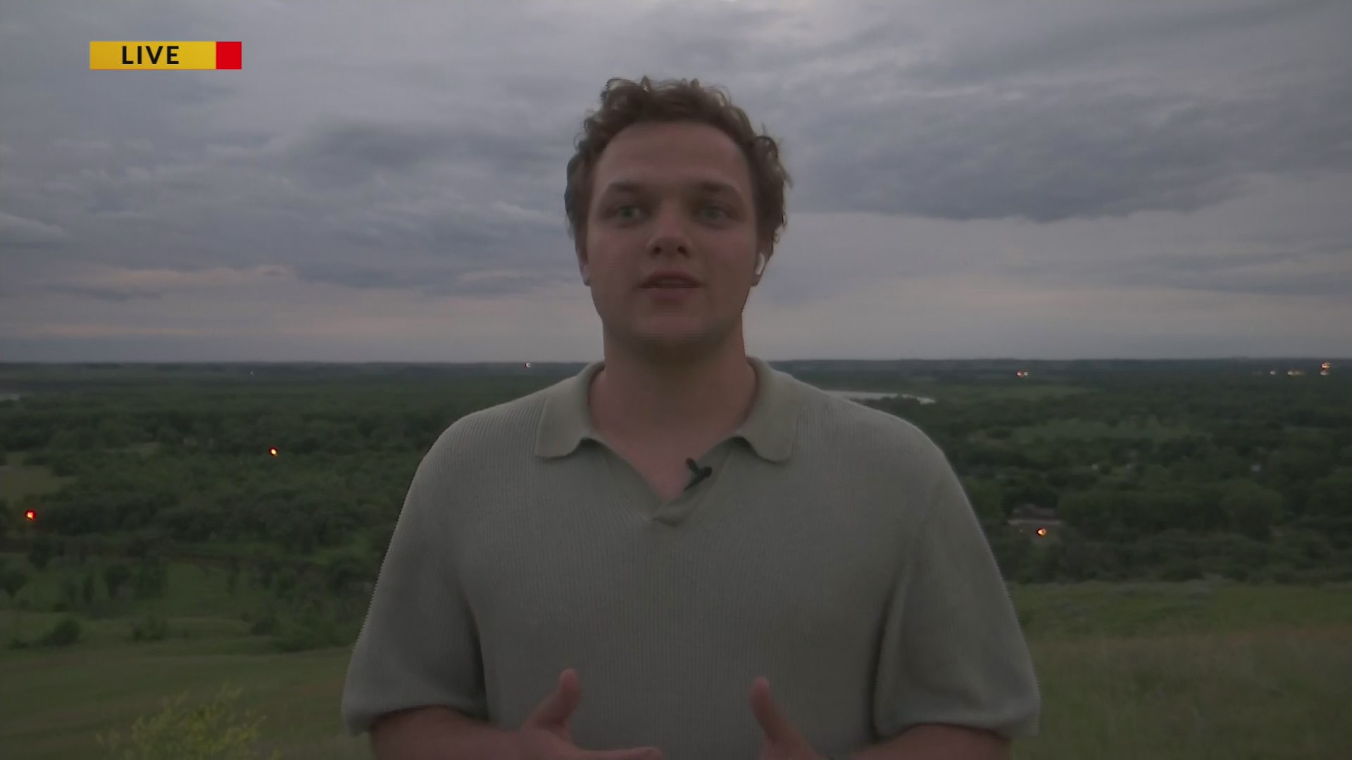 Josh live from Univ. of Mary campus for summer solstice