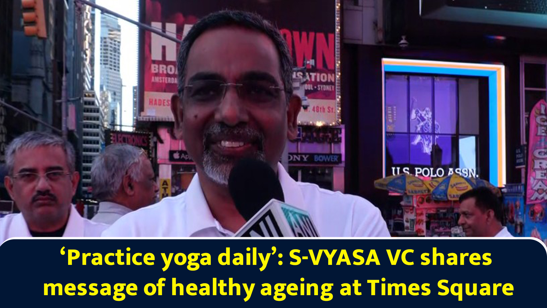 ‘Practice yoga daily’: S-VYASA VC shares message of healthy ageing at ...