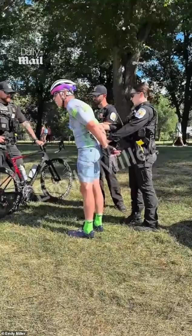 US Olympian who was arrested for allegedly vandalizing Reflecting Pool ...
