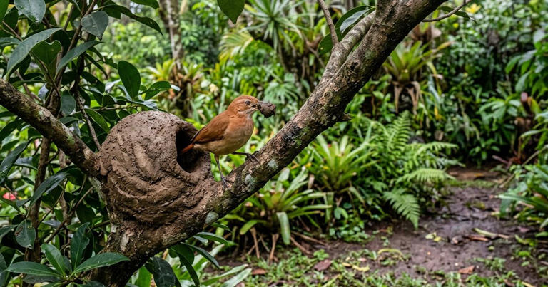 O que significa ver João-de-barro fazendo ninho no seu quintal