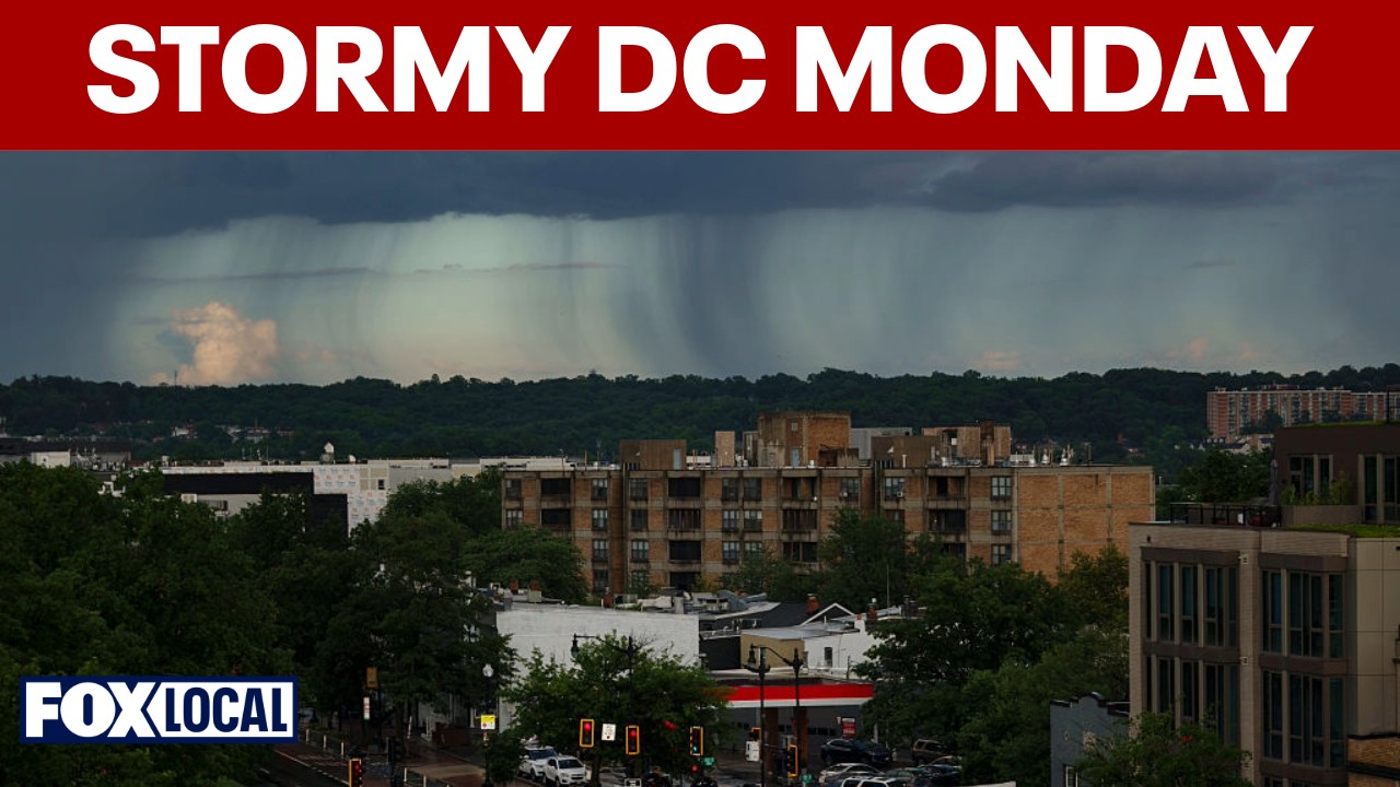 Summer kicks off with a stormy start across the DMV Monday