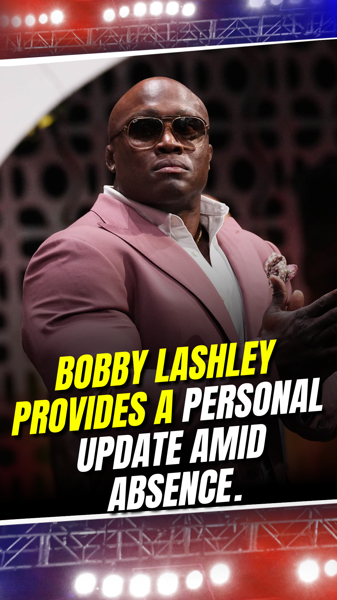 Bobby Lashley shares major update with fans #BobbyLashley #AEW # ...