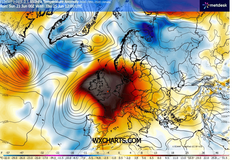 UK weather: Britons bask in 38C scorcher as 'European heat dome' set to ...