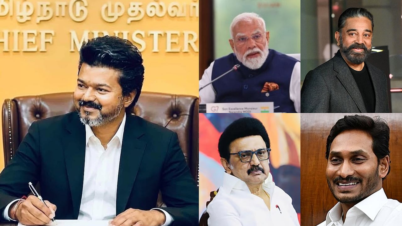 CM Vijay at 52: PM Modi, MK Stalin, Kamal Haasan, YS Jagan Mohan Reddy ...