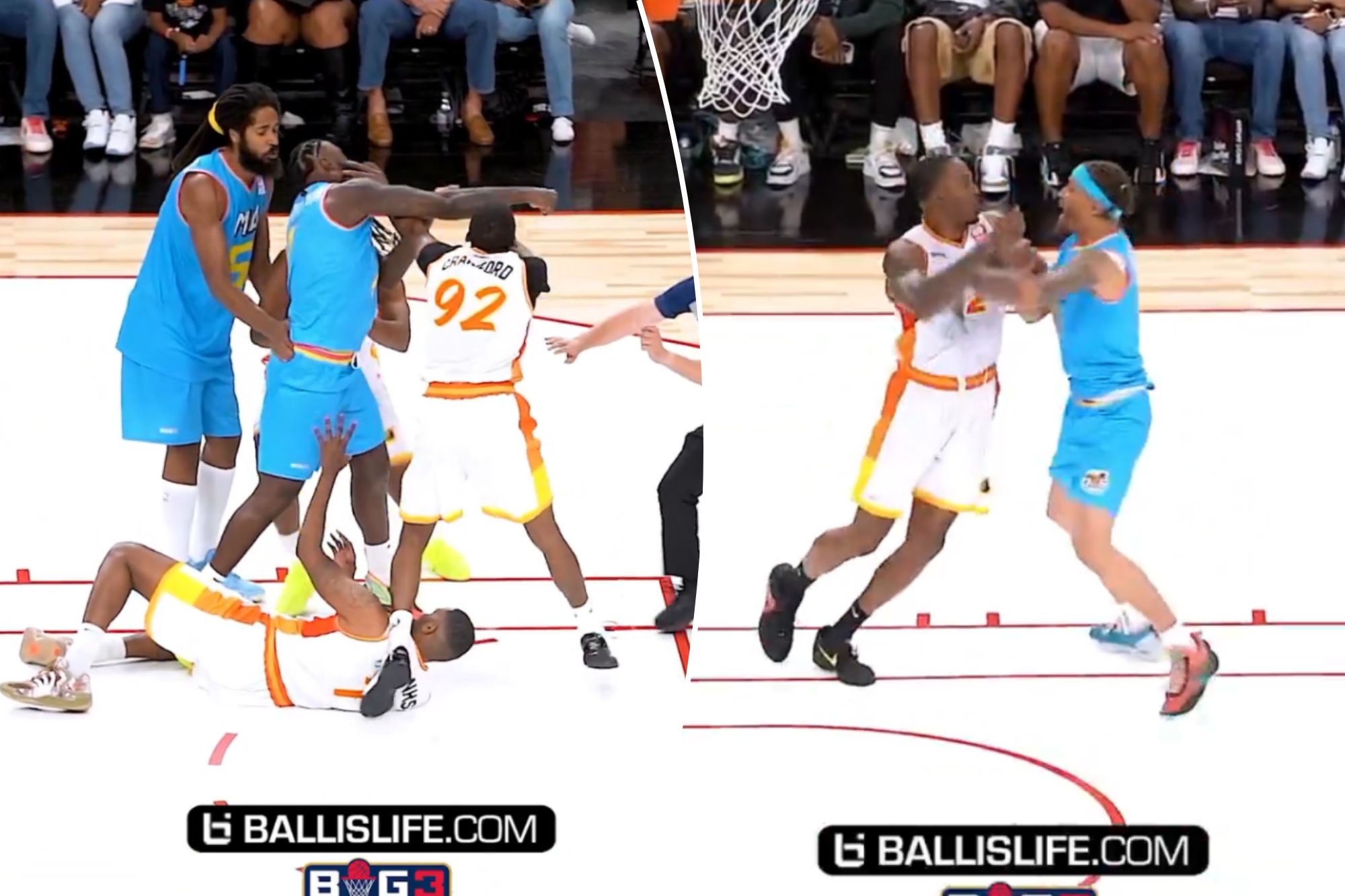 Two former NBA stars suspended by BIG3 after separate altercations in ...