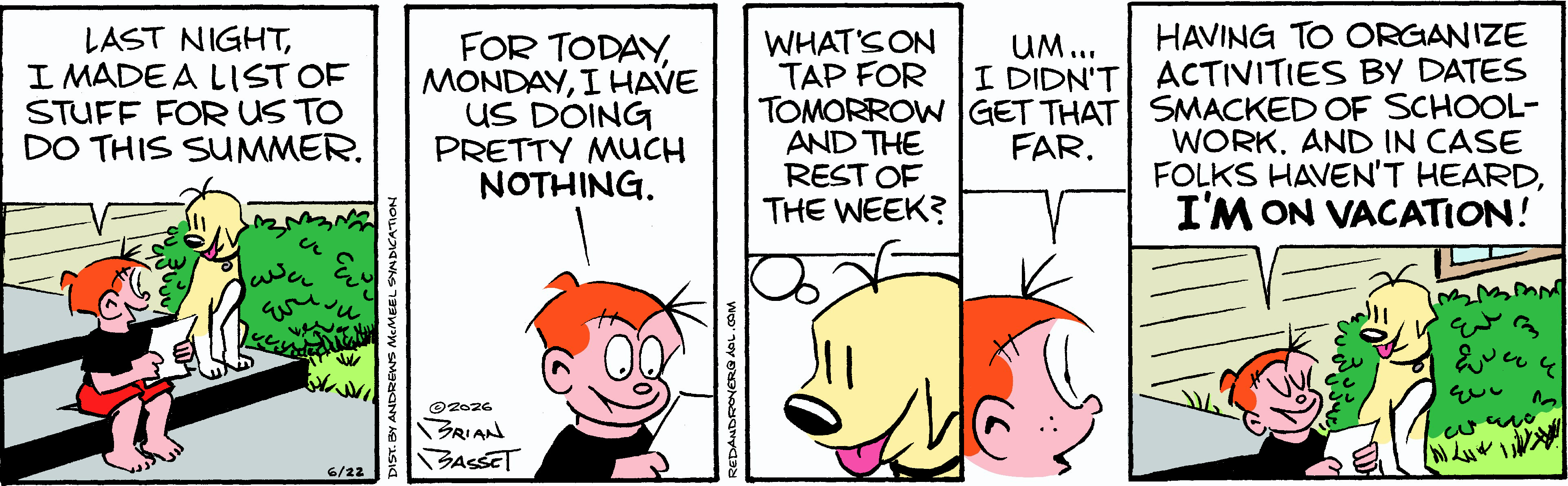 Red and Rover by Brian Basset