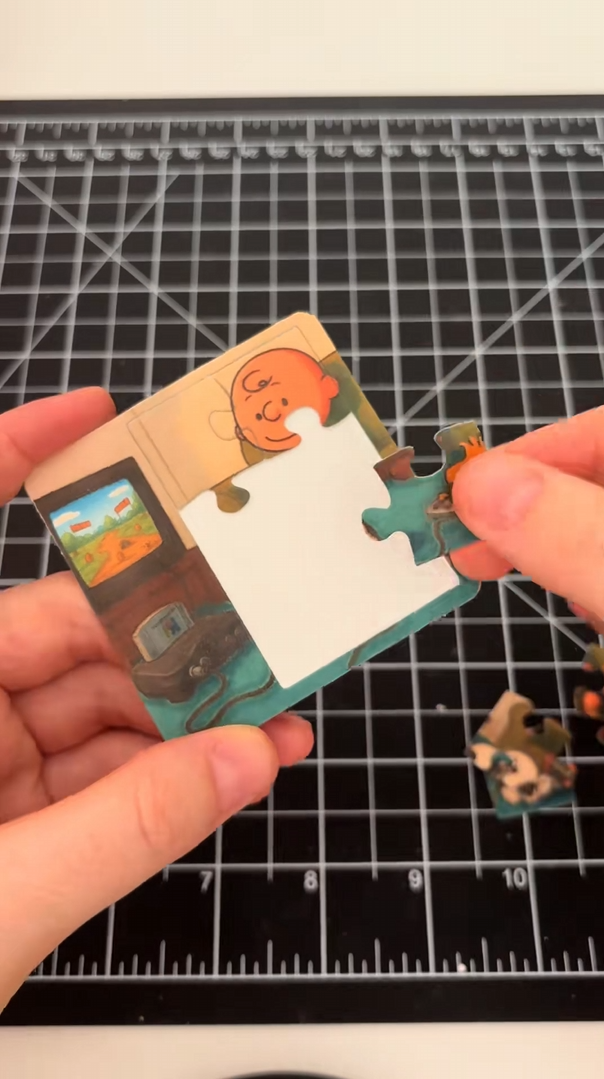 Miniature crafting fun DIY puzzles and cartoon inspired creations