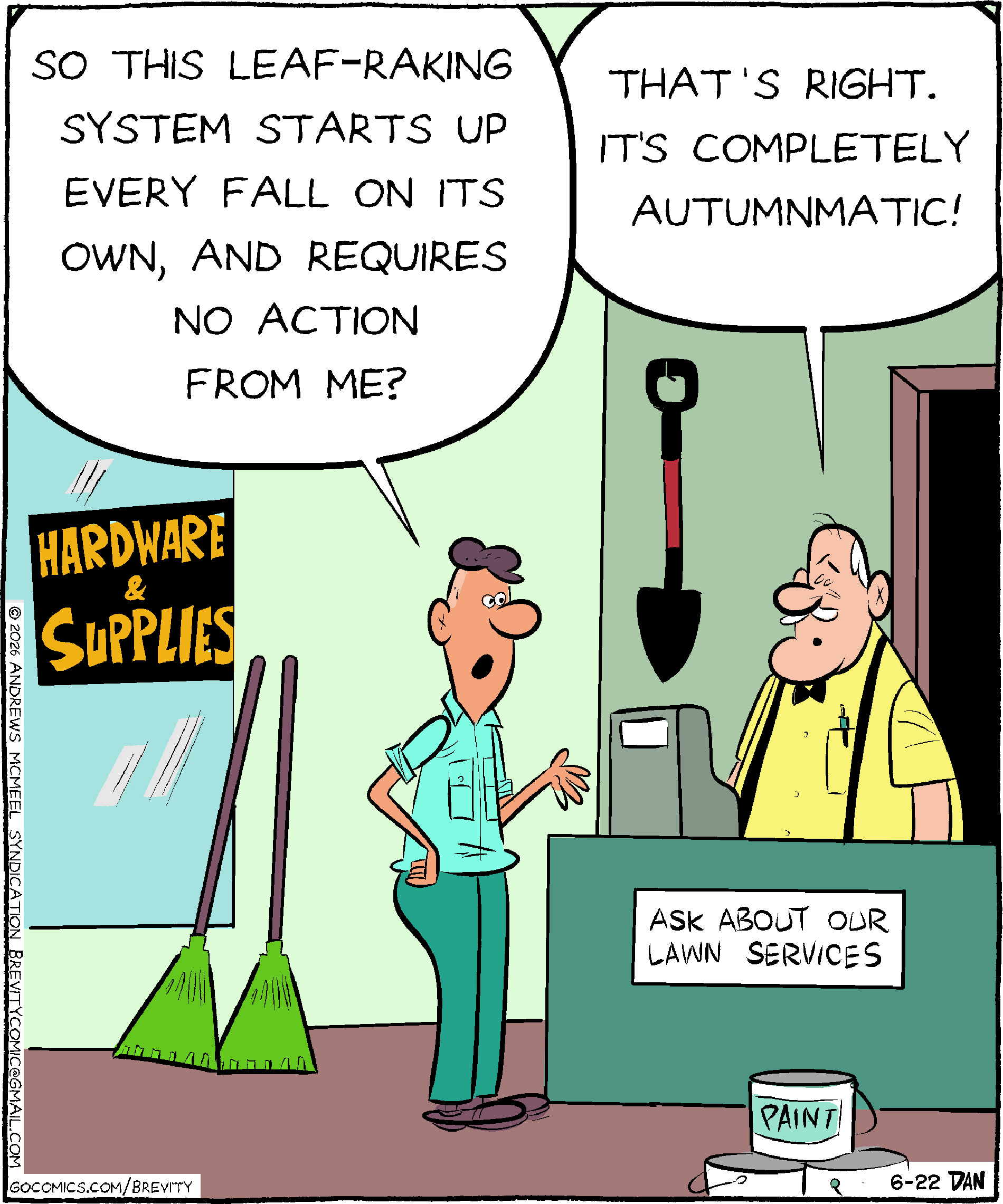 Brevity by Dan Thompson