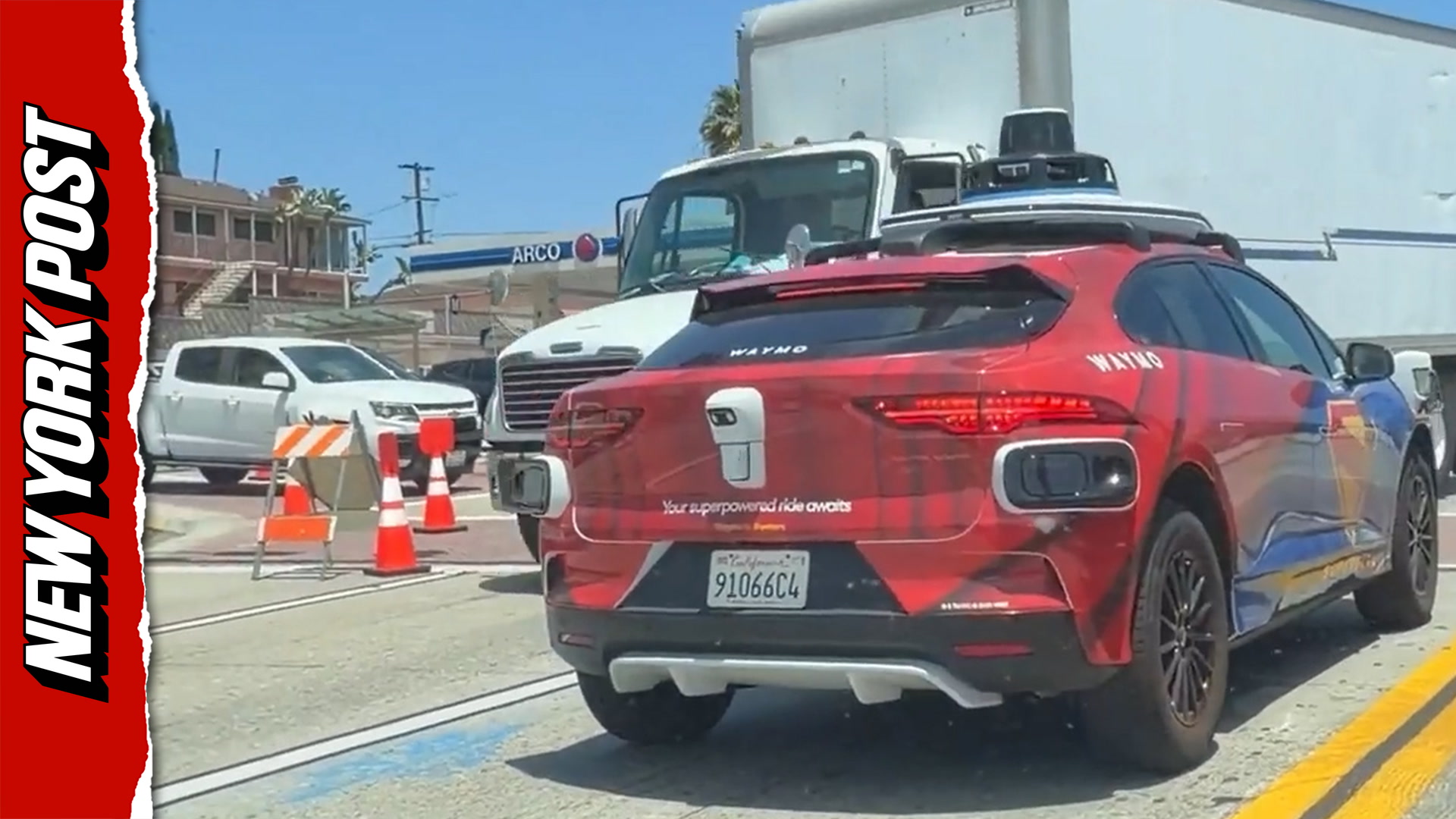 Wrong-way Waymo strikes in California