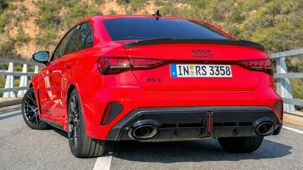 Audi RS3 tested on road and track