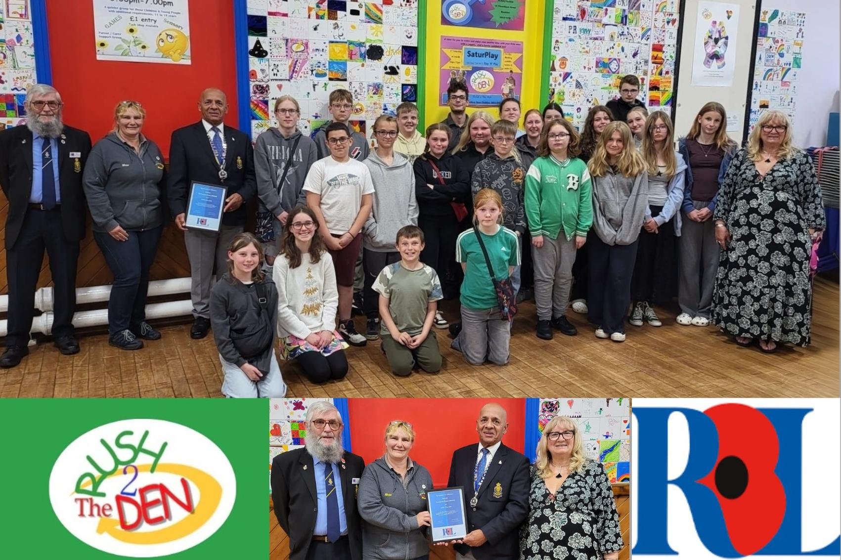 Rushden Royal British Legion honours volunteers with affiliation ...