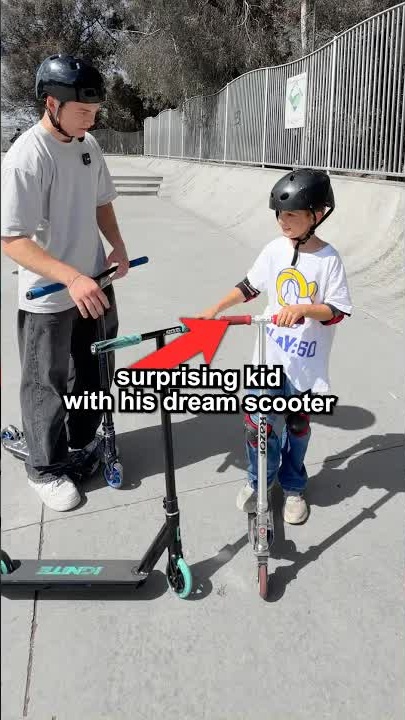 Surprise dream scooter for Cooper!