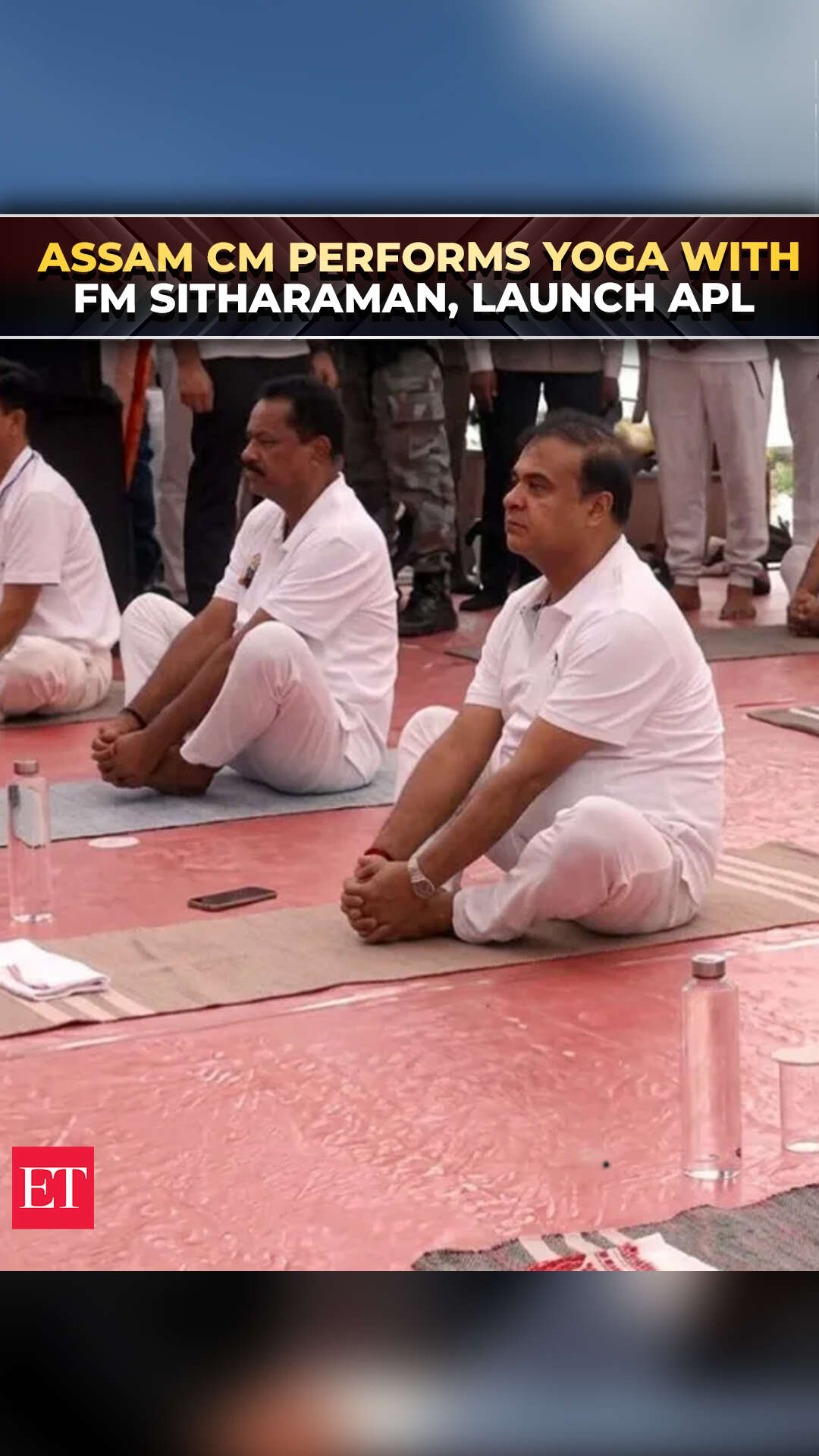 Assam CM shares eventful day from yoga session with FM Sitharaman to ...
