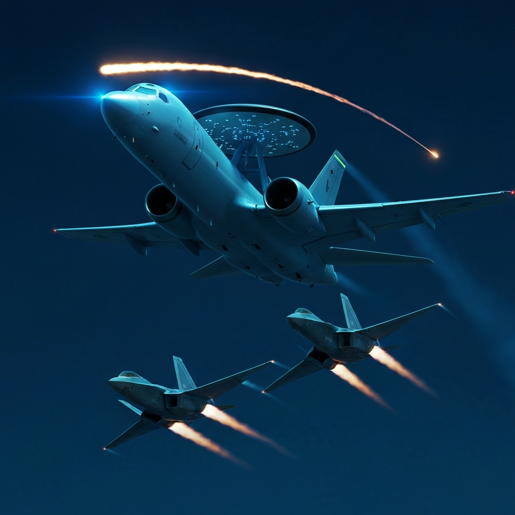E-7 Wedgetail: Guiding F-22s against PLA hypersonic threats