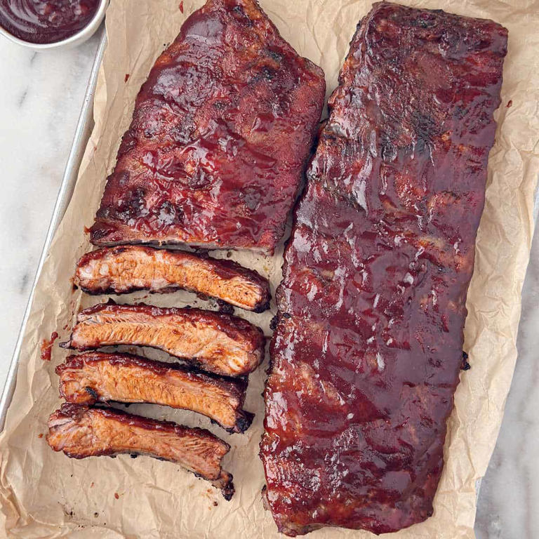 Easy oven baked St. Louis ribs recipe
