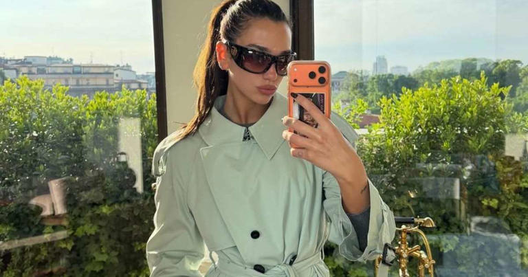 Dua Lipa's Chanel wedding dress is backless, "poetic" & every bride's dream