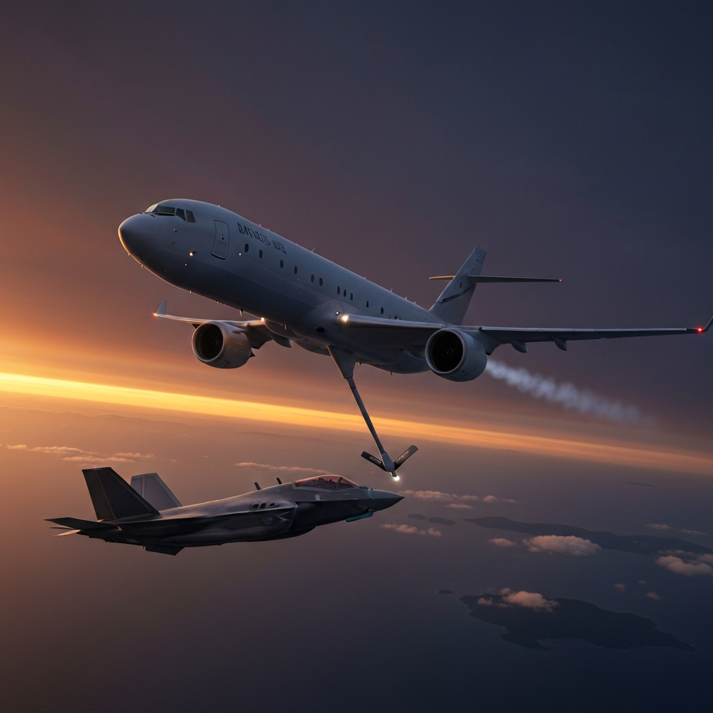 KC-46 Pegasus: Resilient F-35 fueling in Western Pacific