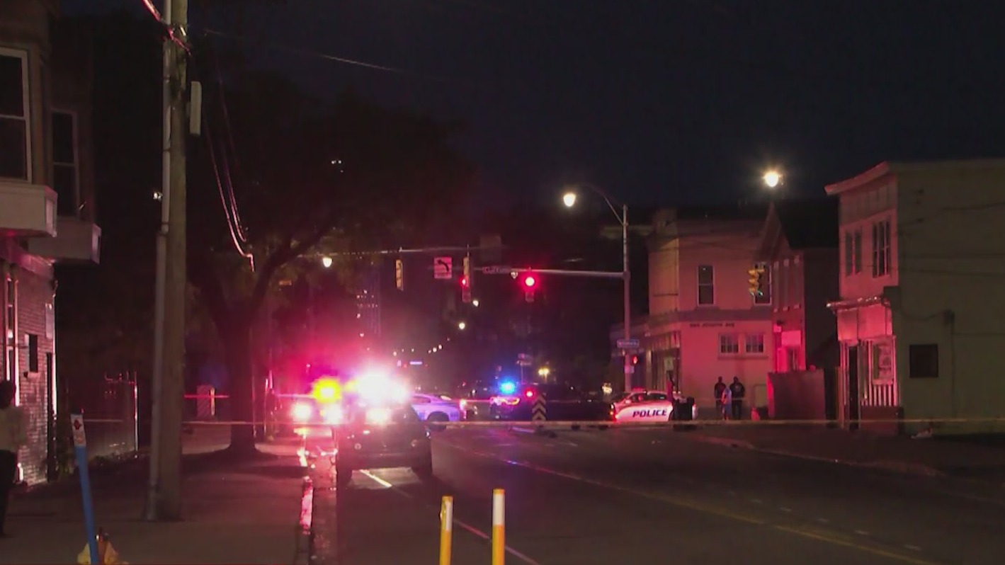 Large police scene overnight on Clifford-Joseph Ave. intersection