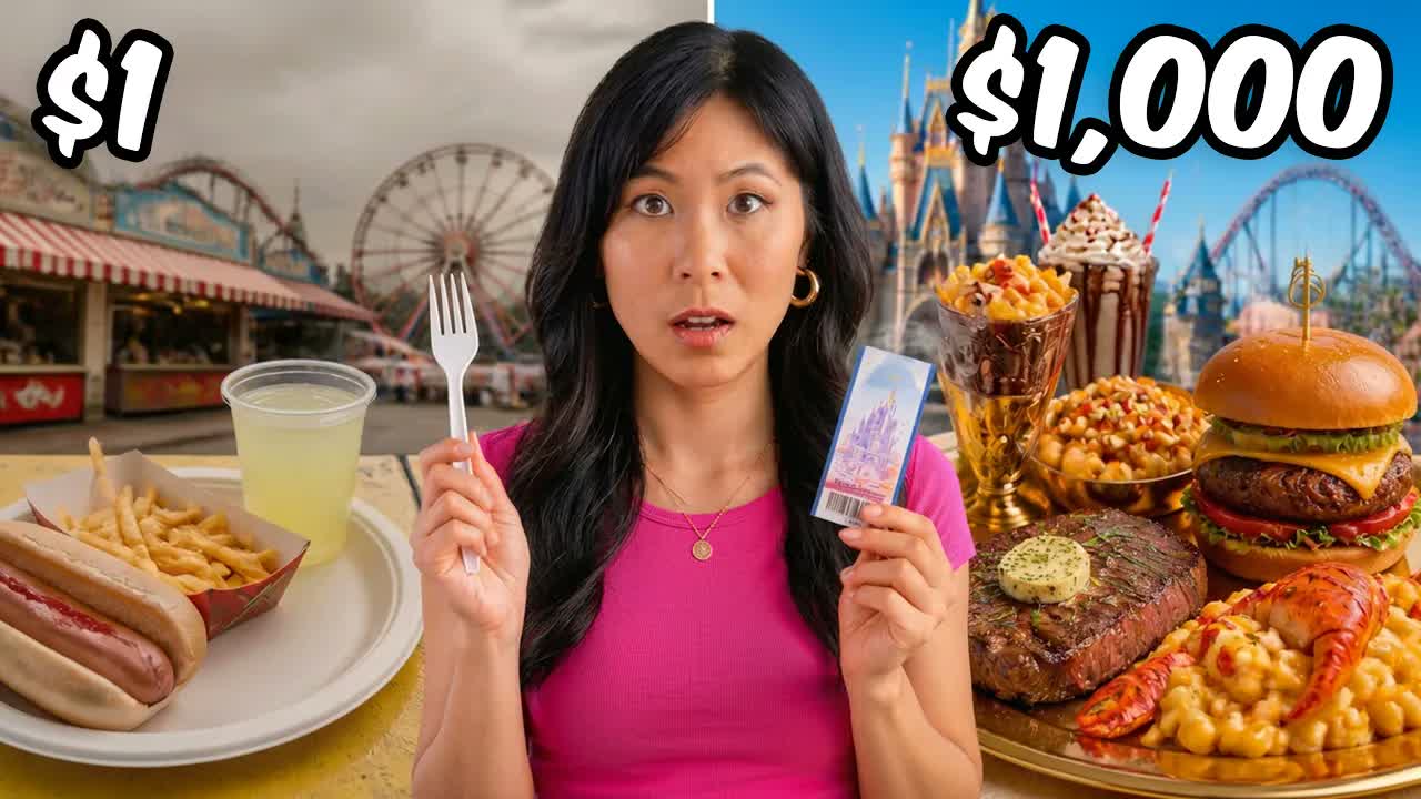 She tested theme park food from the cheapest to the most expensive park ...