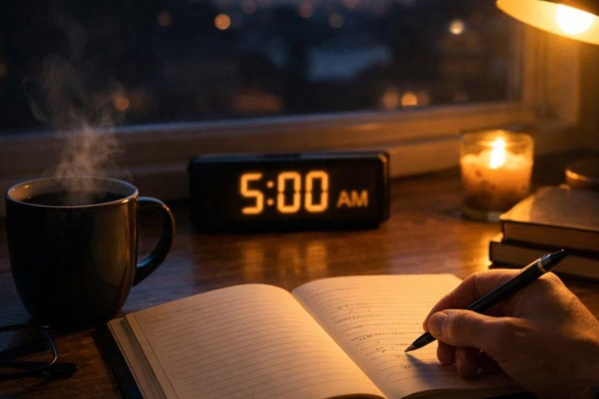 Why waking up at 5 AM is about more than productivity