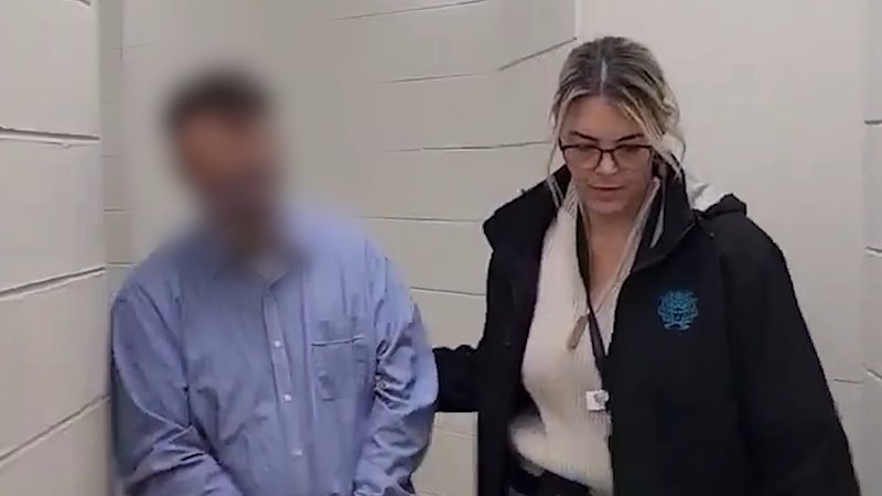 Teacher allegedly had child abuse material at school